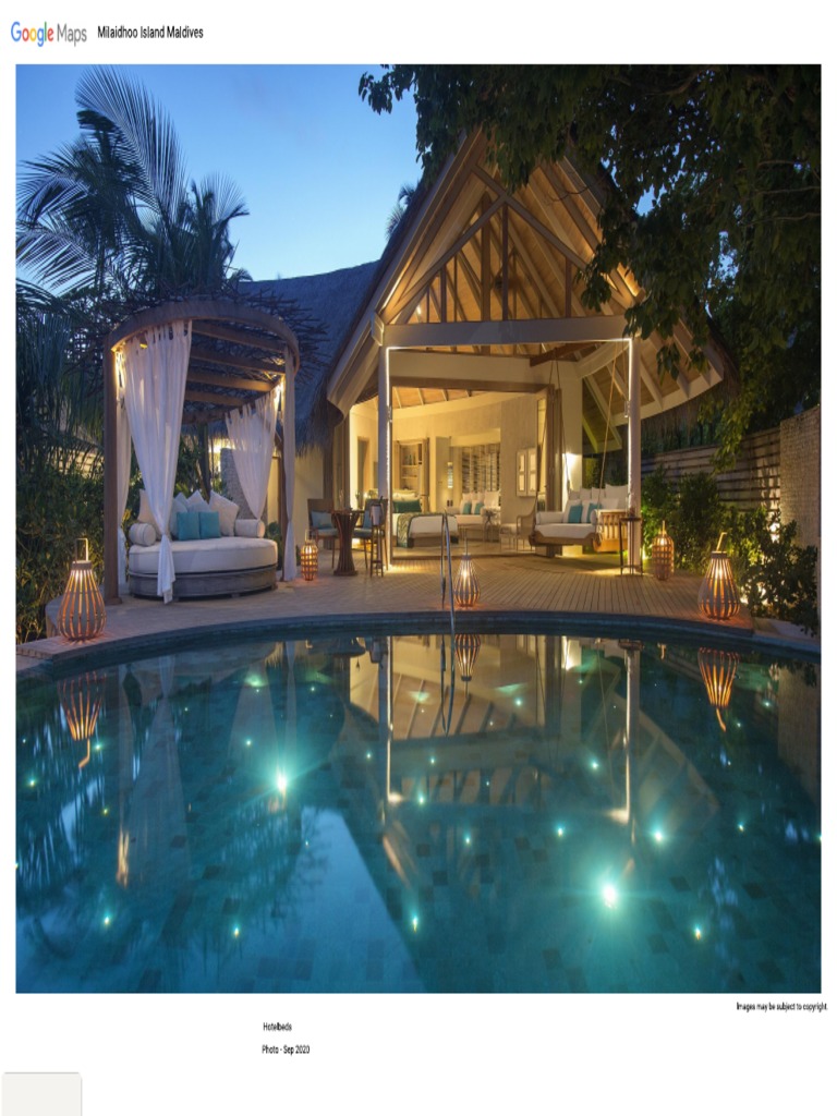 Milaidhoo Island Maldives - Google Maps | PDF