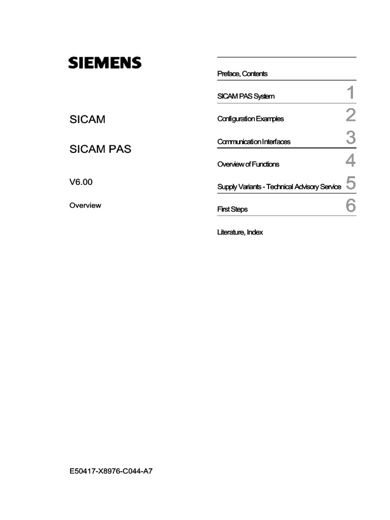 Sicam Pas Overview To Functions Compress | PDF | User Interface ...