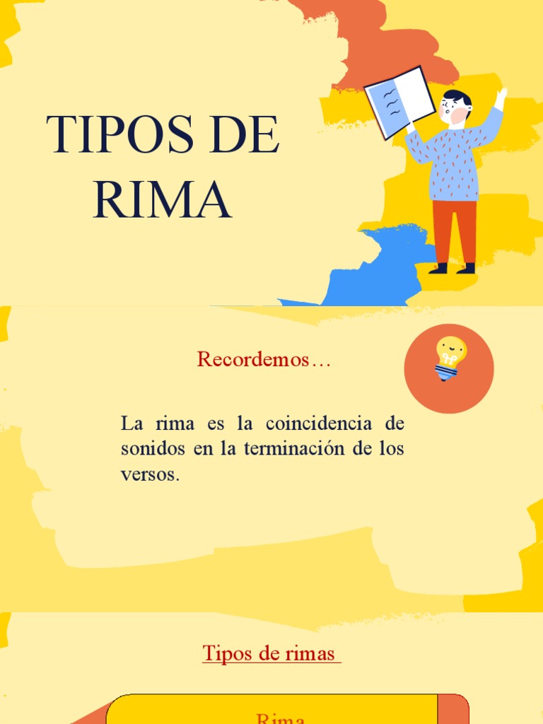 Tipos de Rima | PDF | Poesía
