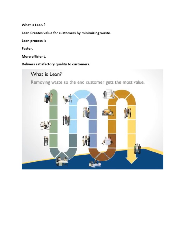 Lean Method Model Simplifies Complexity Provides Value | PDF | Business ...