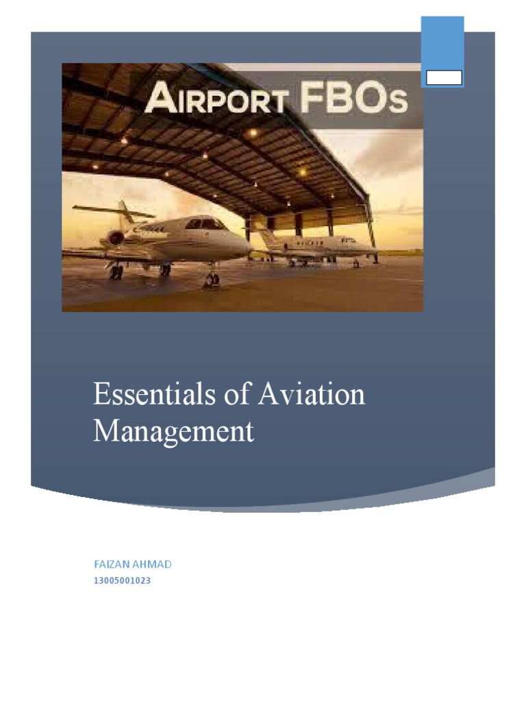 Fixed Based Operator | PDF | Aeronautics | Aerospace Engineering