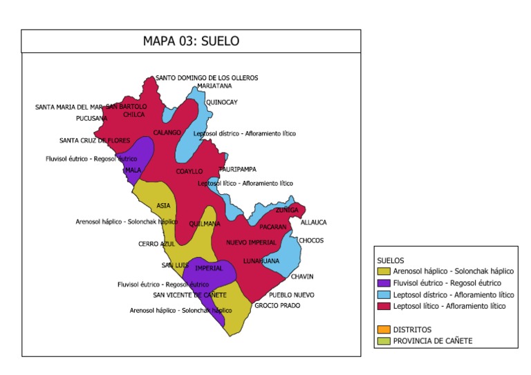 Mapa de Suelos | PDF