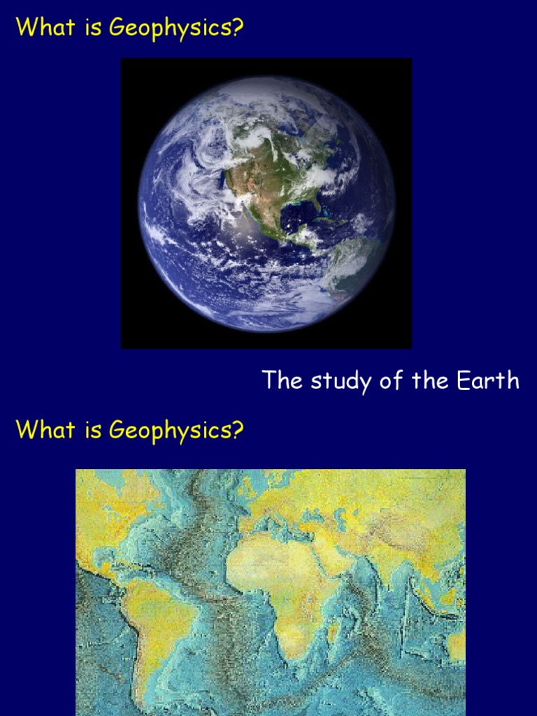The Study of The Earth | PDF | Geophysics | Reflection Seismology