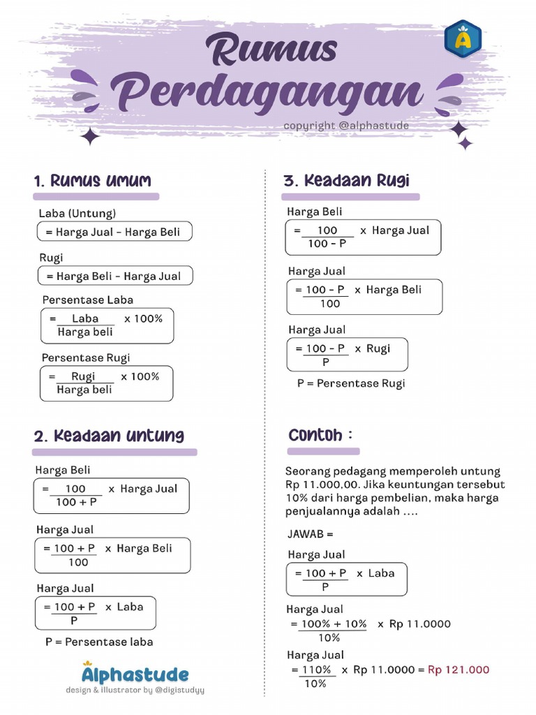 Rumus Perdagangan | PDF