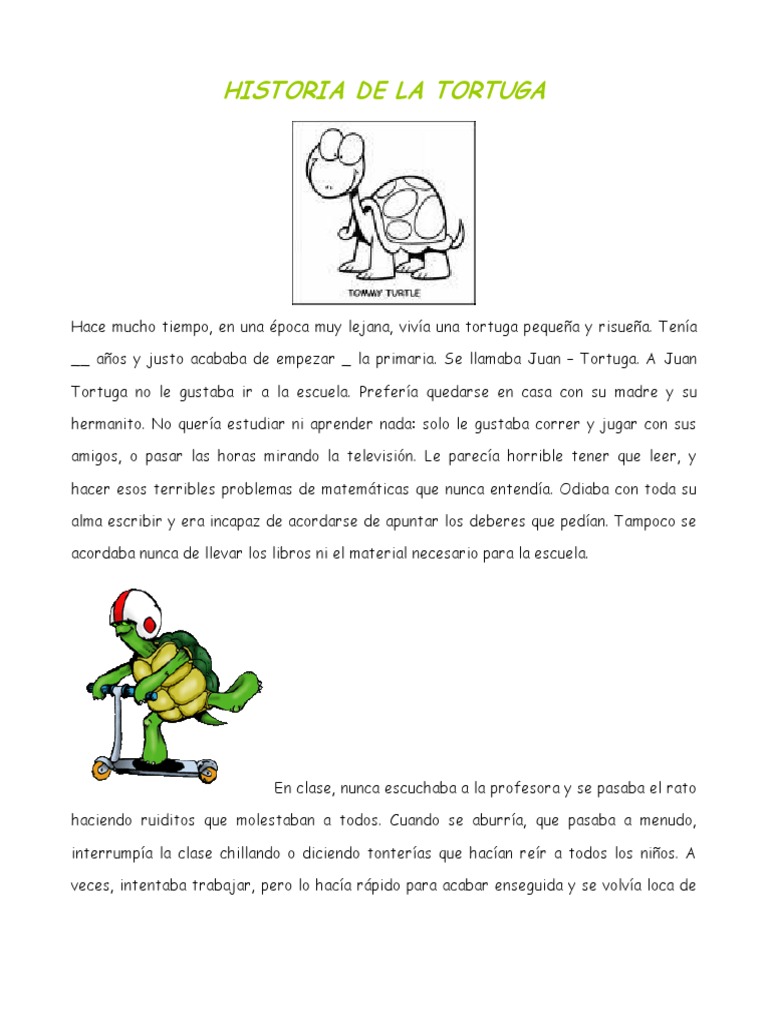 Historia de La Tortuga | PDF