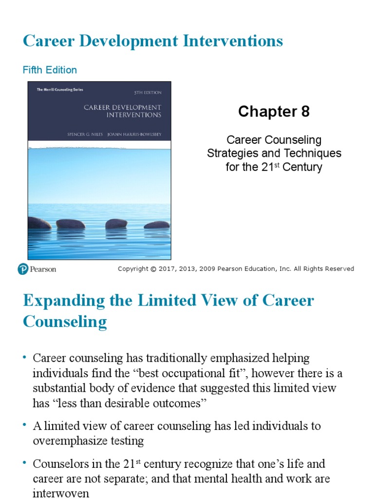 Chapter 8 Career Counseling Strategies and Techniques For The 21st ...