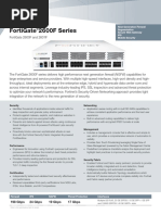Fortigate 200F Series: Data Sheet | PDF | Computer Network | Cloud ...