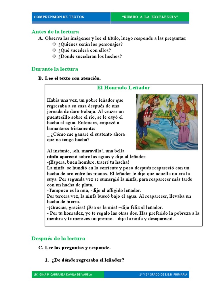 El Leñador Honrado | PDF