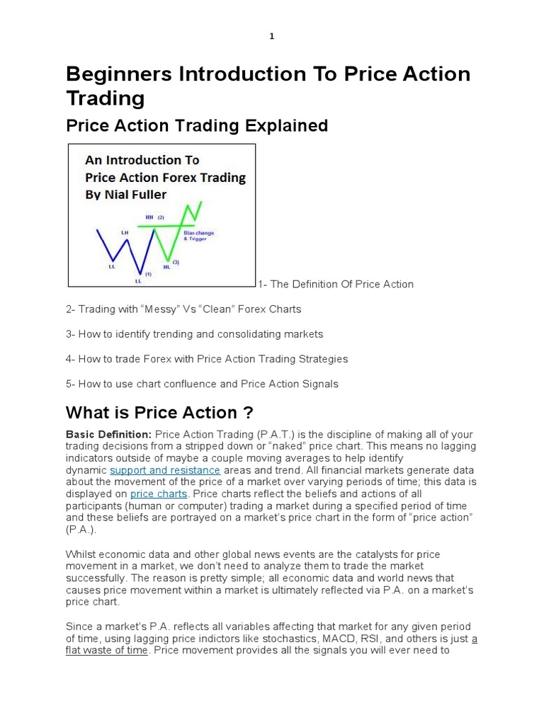Beginners Introduction To Price Action Trading | PDF
