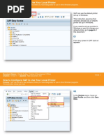 SAP Printing Setup & Troubleshooting Guide | PDF | Computer Network ...