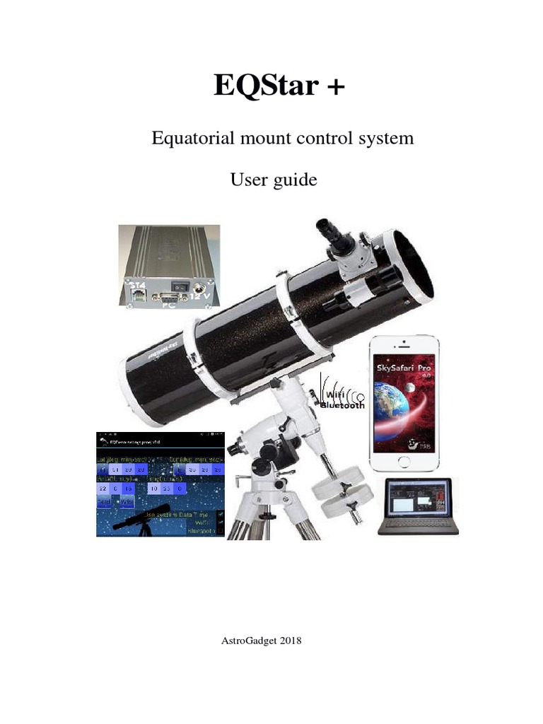 Eqstar +: Equatorial Mount Control System User Guide | PDF | Personal ...