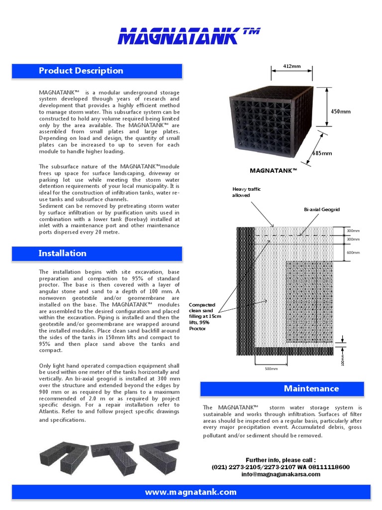 Modular Stormwater Storage Solutions | PDF | Stormwater | Water ...