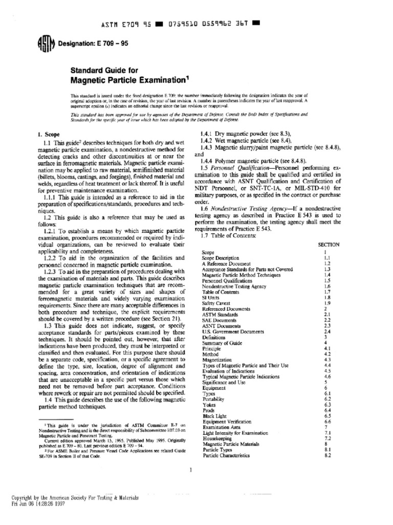 Astm E709 | PDF