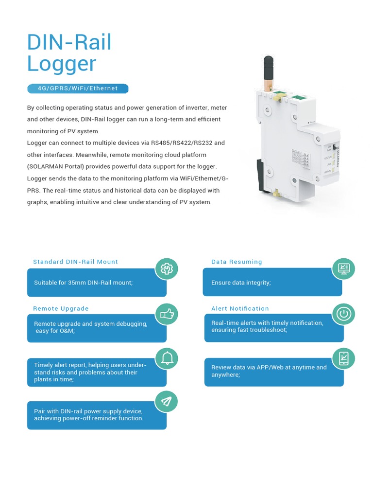 DIN-Rail Logger Complete | PDF | Power Supply | Capacitor