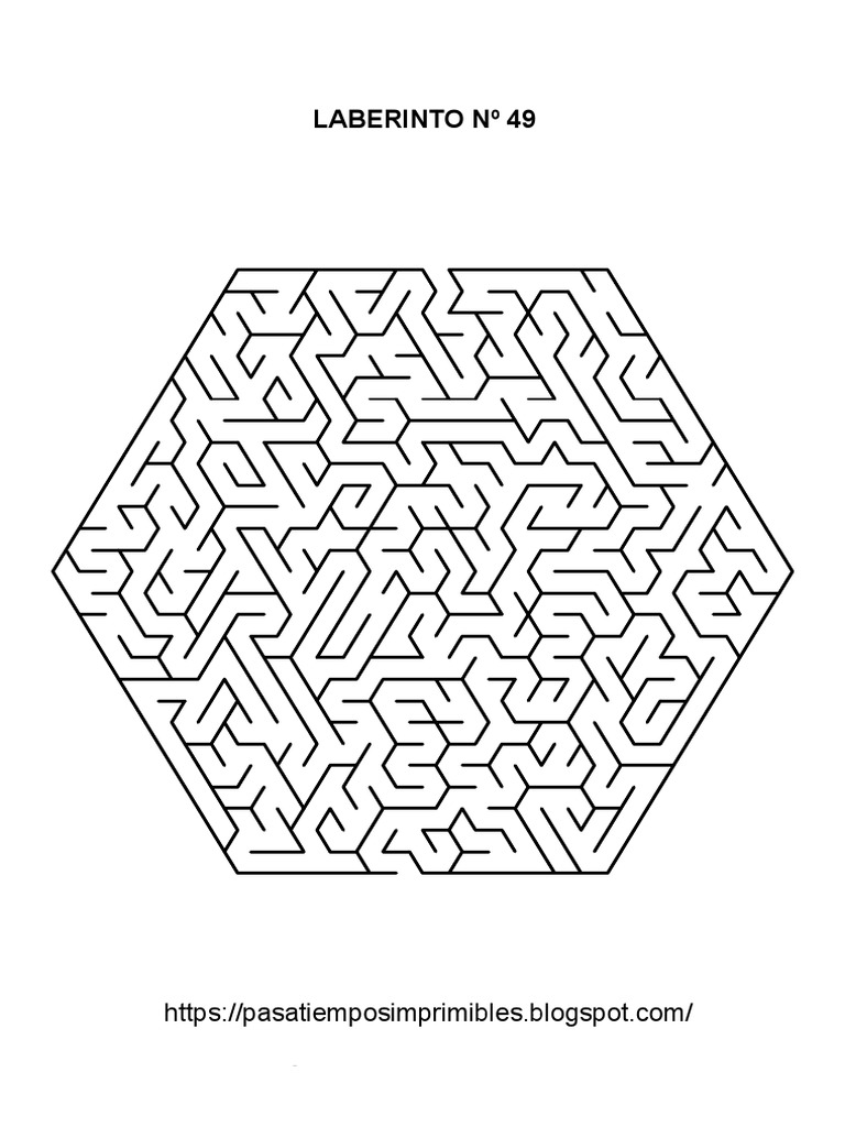 Laberinto para Imprimir 49 | PDF | Home & Garden