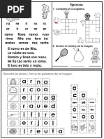 Cuadernillo de Cuentos Cortos Con Silabas Trabadas Elprofe20 | PDF ...