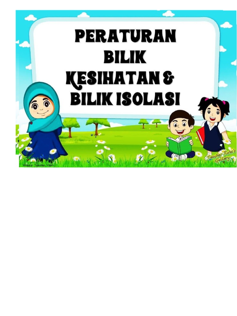 Peraturan Bilik Isolasi | PDF