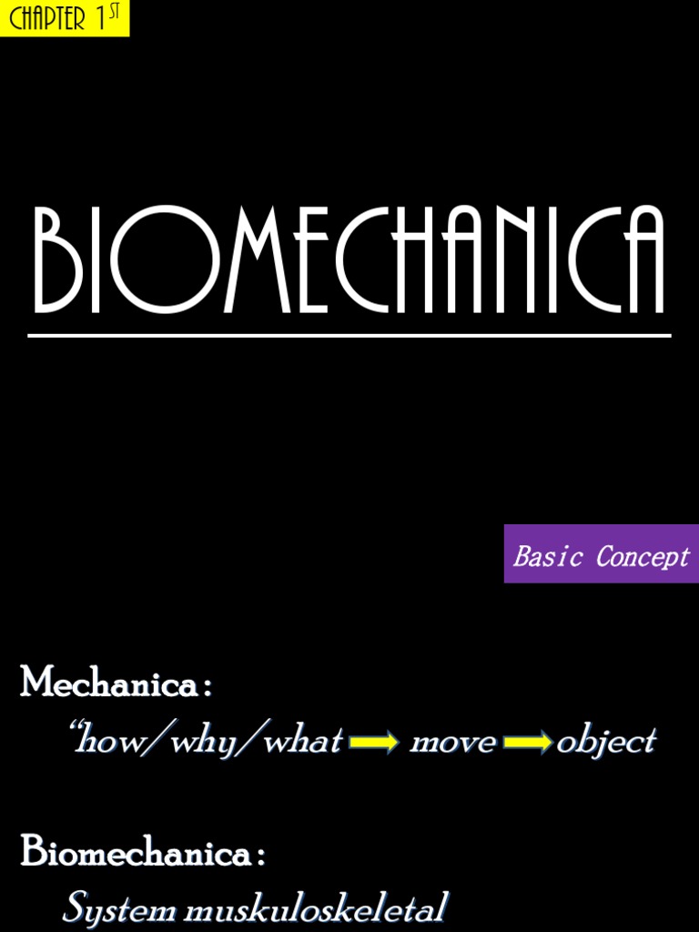 Biomechanics Basics for Students | PDF | Science & Mathematics