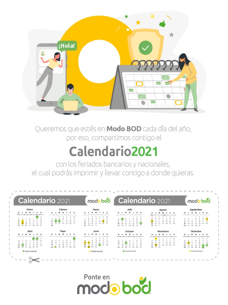 Calendar I Obod 2021 | PDF