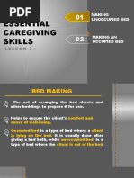 Bed Making (Nursing) | PDF | Bed | Bedding