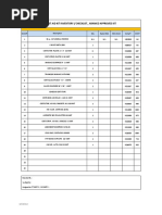 Chiller Temperature Record Sheet - Format | PDF
