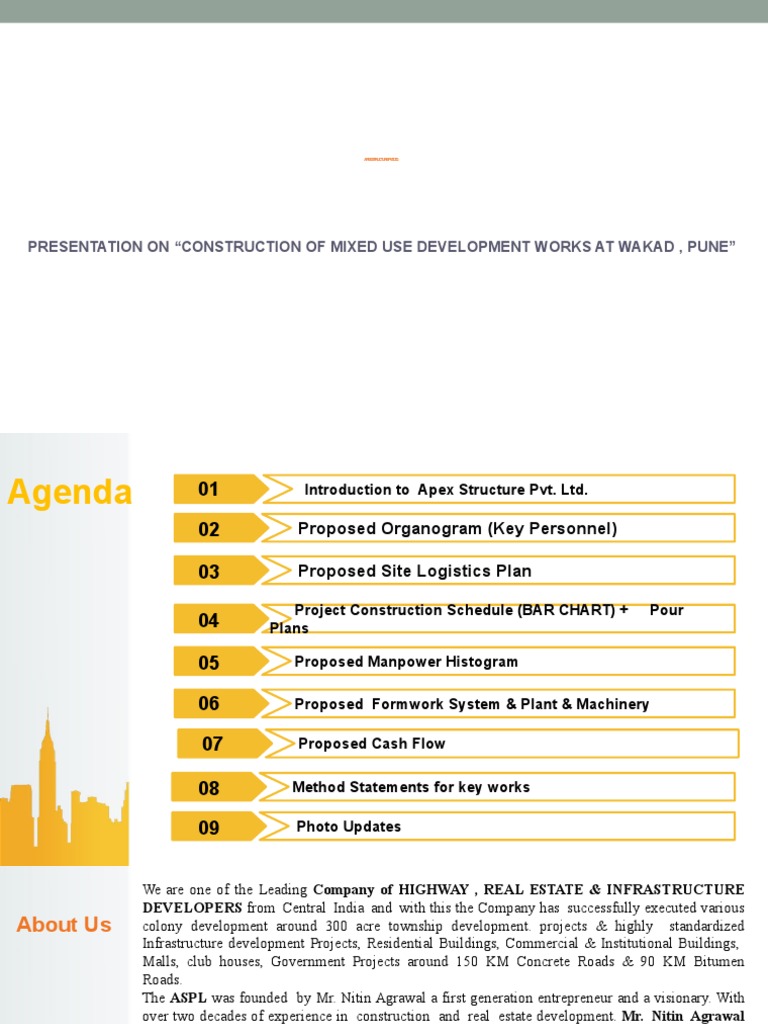 APEX STRUCTURE PVT - Presentation For Mumbai (7012021) | PDF | Economic ...