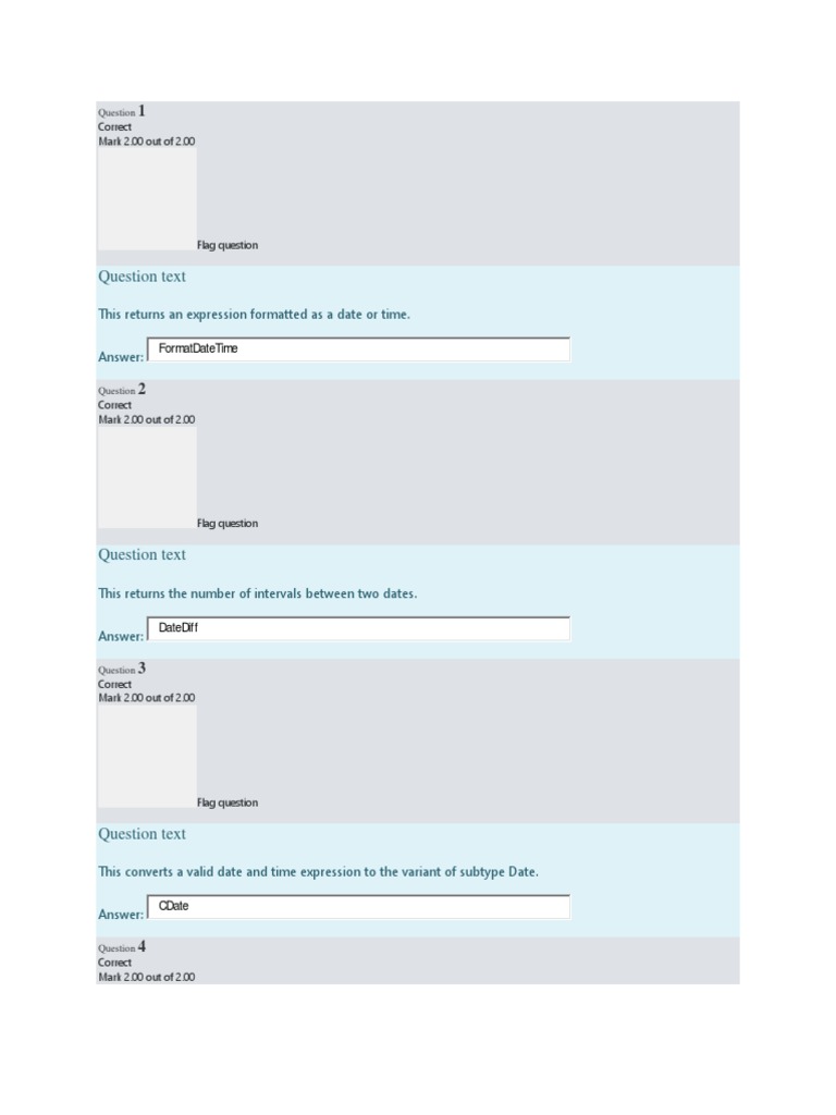 Date and Time Functions Explained | PDF | Computer Programming ...
