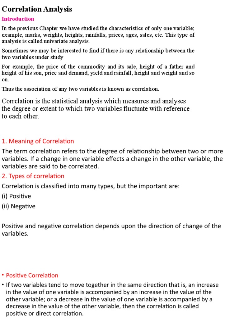 Correlation and Regression Analysis | PDF | Regression Analysis | Linear Regression