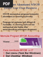 Pengenalan Myob Accounting 18 | PDF
