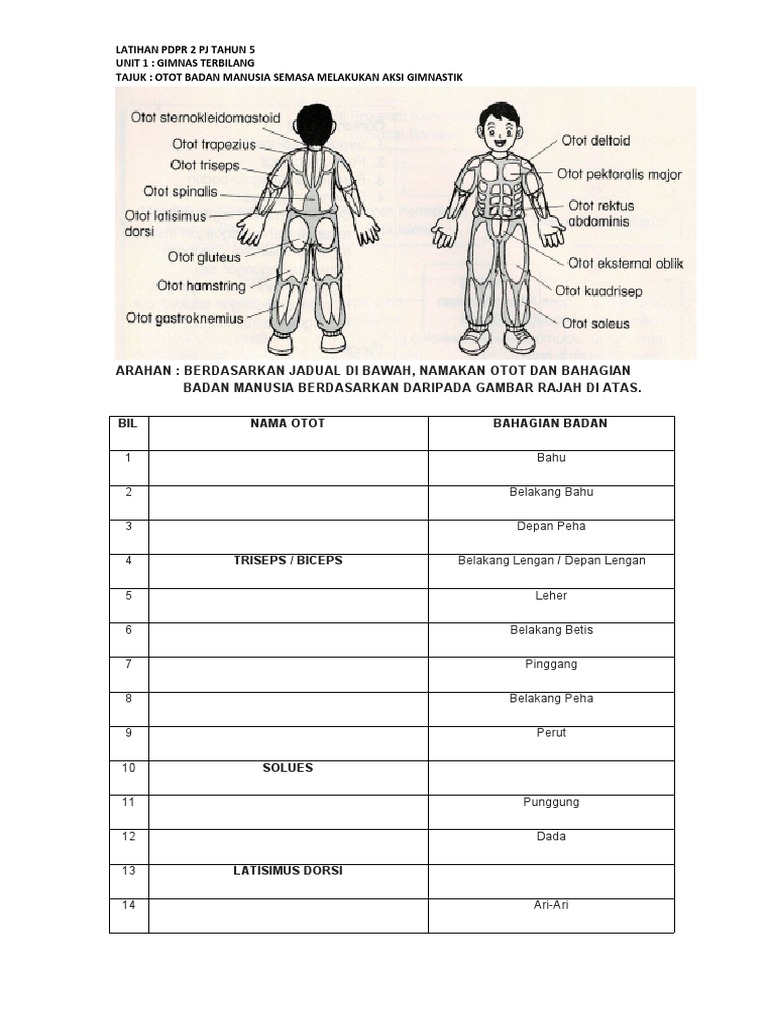 Latihan PDPR 2 PJ T5 | PDF | Kesehatan Holistik