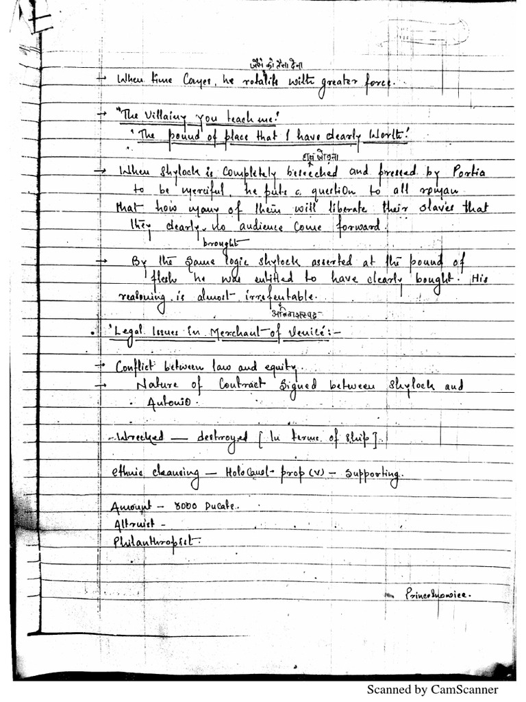 English Notes 2nd Sem | PDF