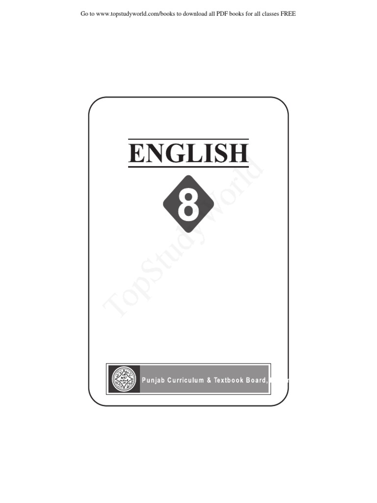 Updated - English 8 2018-19 | PDF