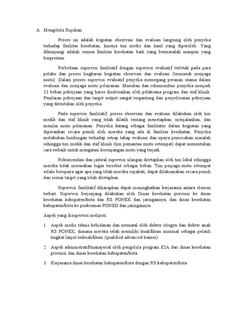 Mengelola Rujuk | PDF