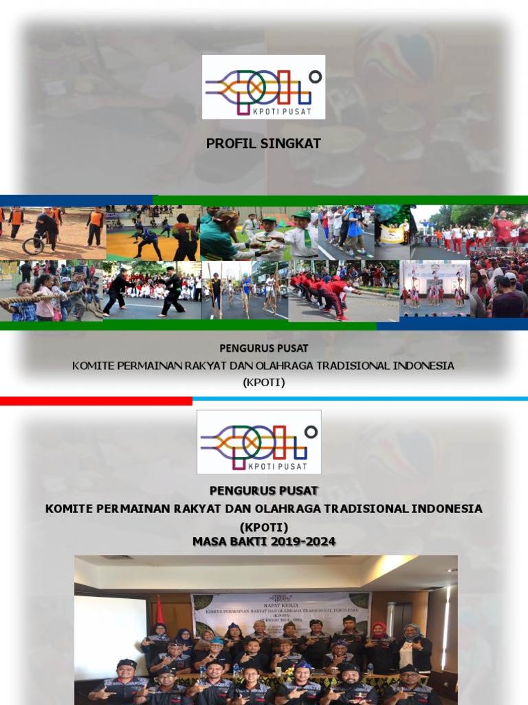 Draft Profil Singkat KPOTI | PDF | Perjalanan