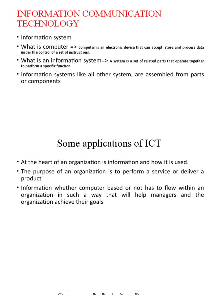 ICT Applications for Grade 11 Students | PDF | Information And ...
