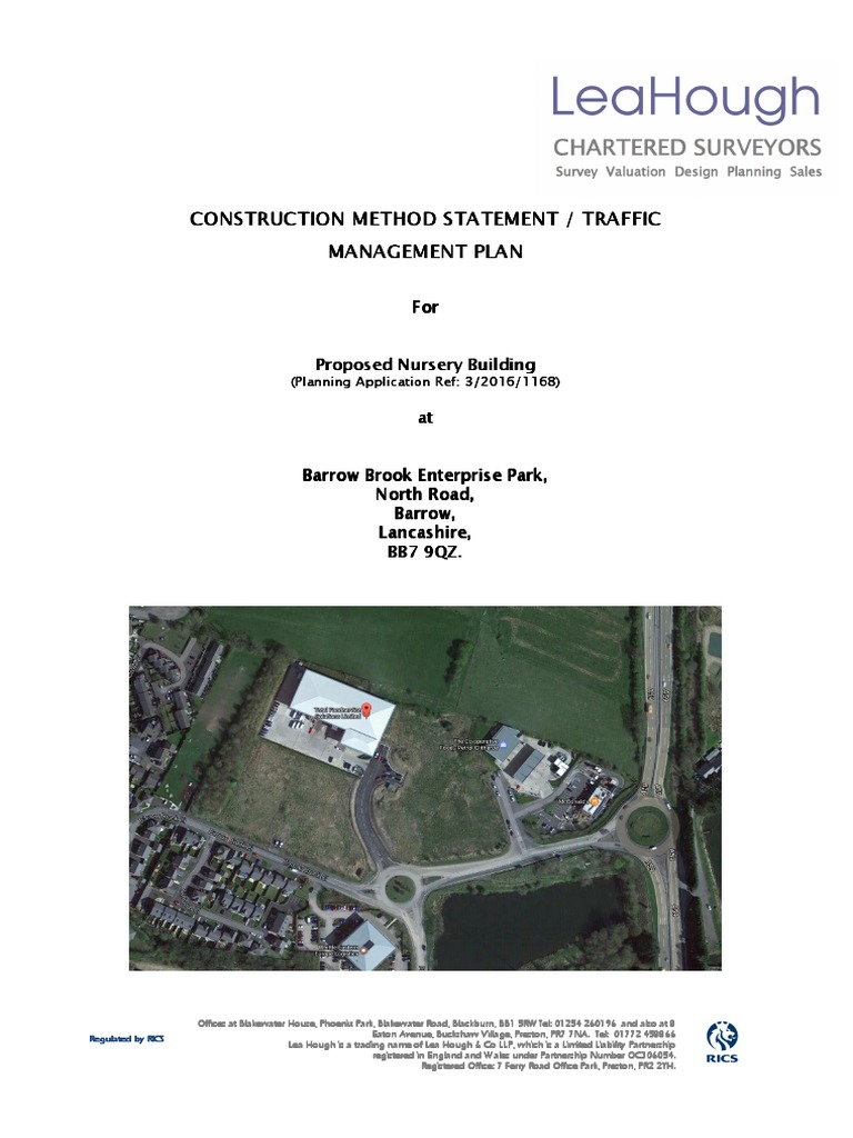 Construction Traffic Management Plan | PDF | Waste | Recycling