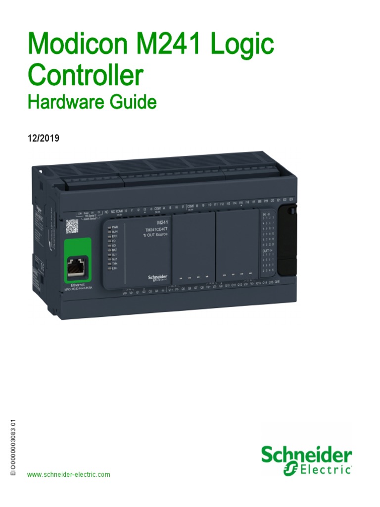 Modicon M241 Logic Controllers | PDF | International Electrotechnical ...