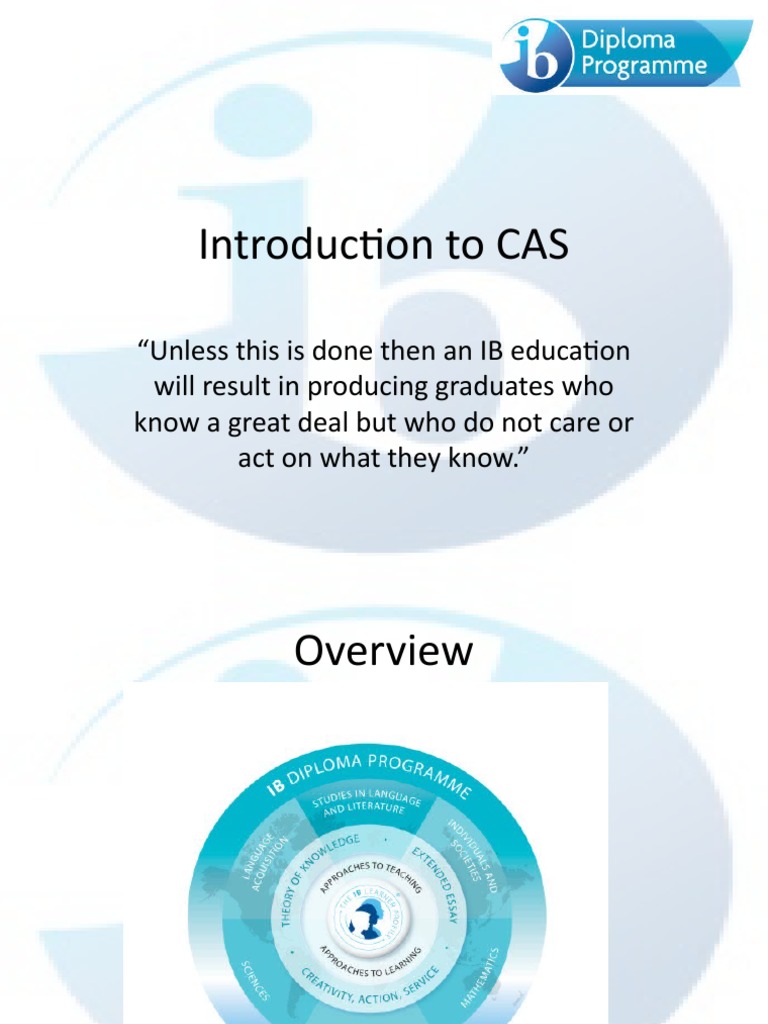Introduction of CAS To ENG3UW Class 1 | PDF | Creativity | Learning
