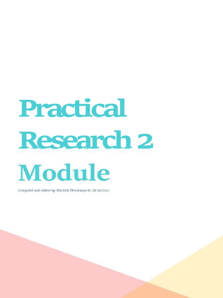 Practical Research 2 Module - CompressPdf - CompressPdf (2 ...