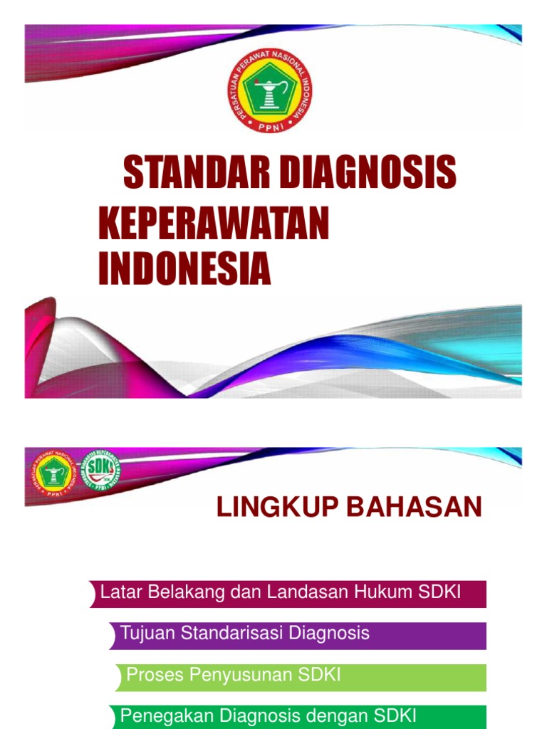 Standar Diagnosis Keperawatan Indonesia - PPNI | PDF