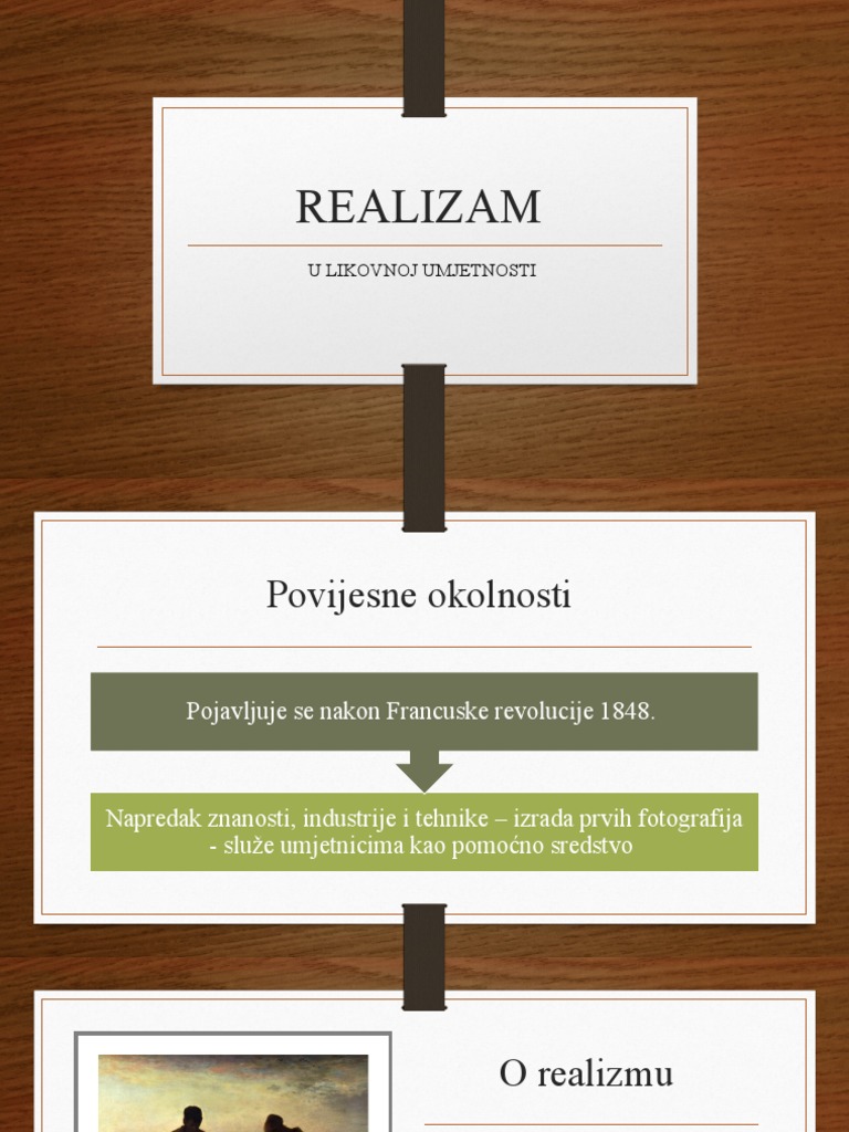 Realizam U Likovnoj Umjetnosti | PDF