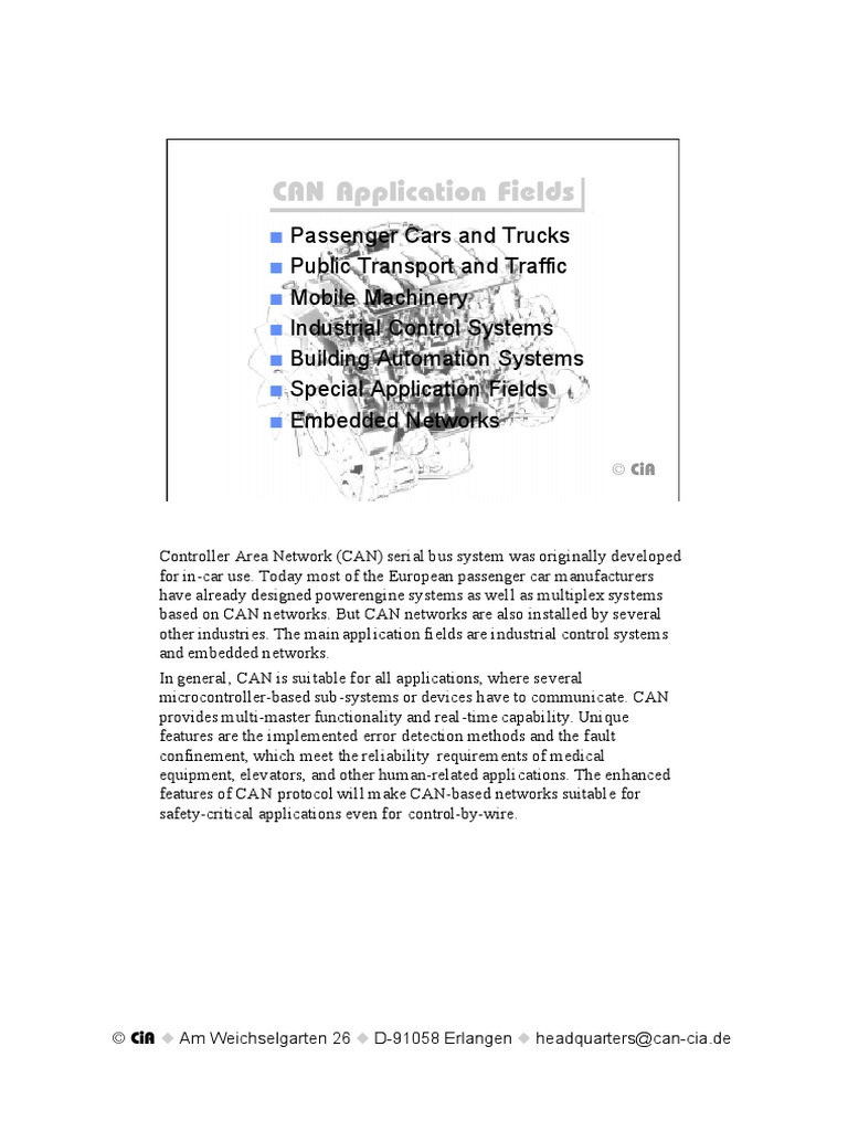 CAN Application Fields CAN Application Fields | Download Free PDF ...