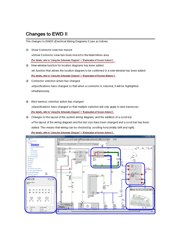 How To Use EWD | PDF | Button (Computing) | Airbag