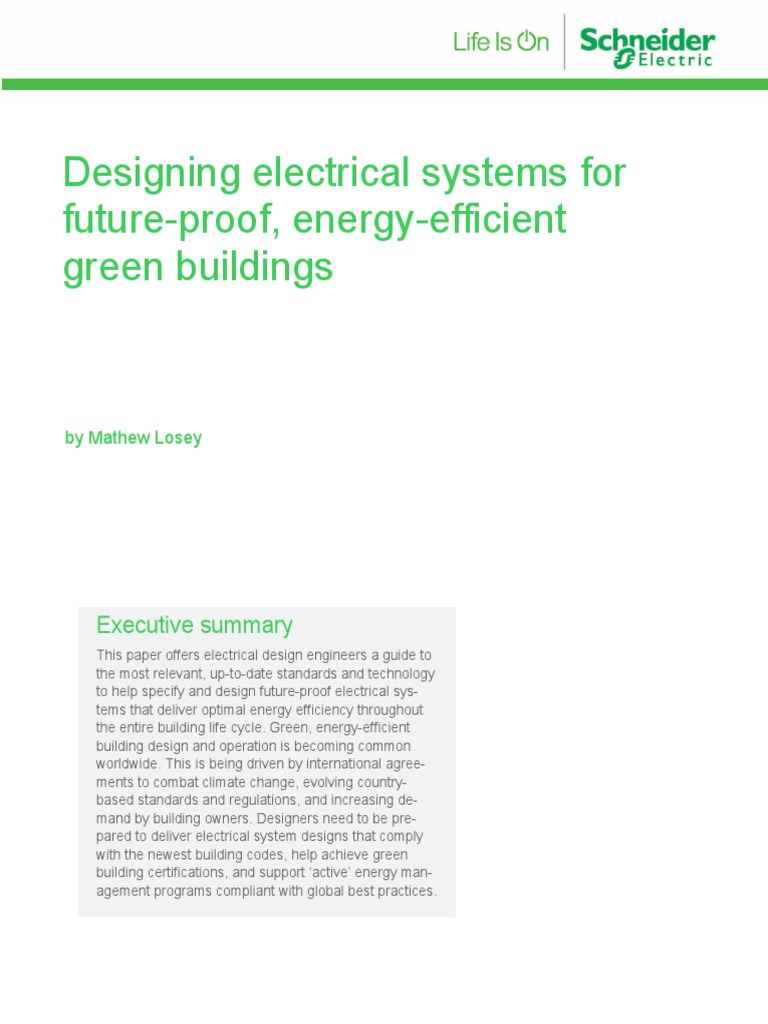 Electrical Design For Green Buildings | PDF | Green Building ...