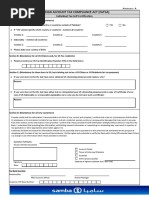 OCBC Self-Certification Form Guide | PDF