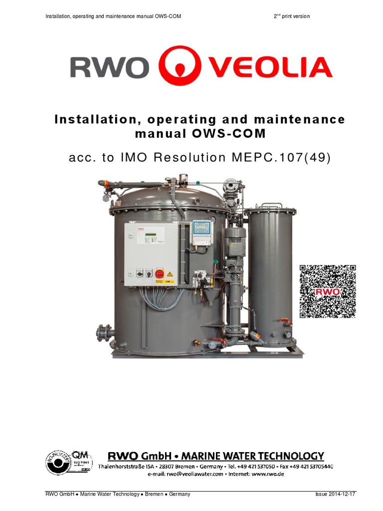 Manual Ows Com Rev02-En | PDF | Emulsion | Pressure Measurement