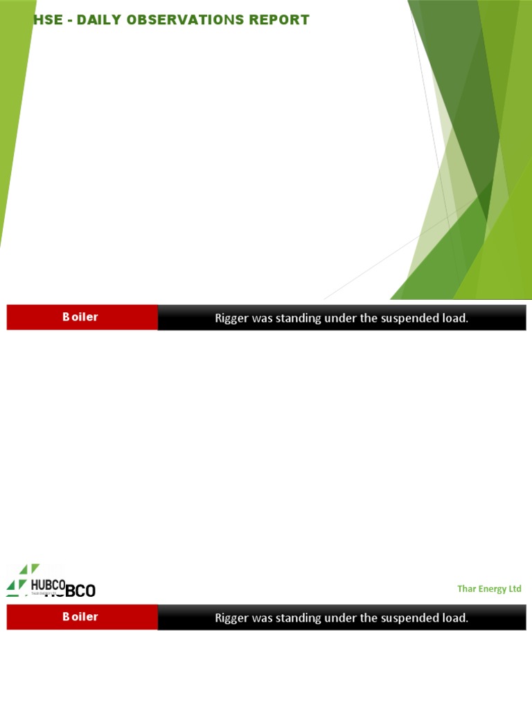 Daily Observation Report | PDF