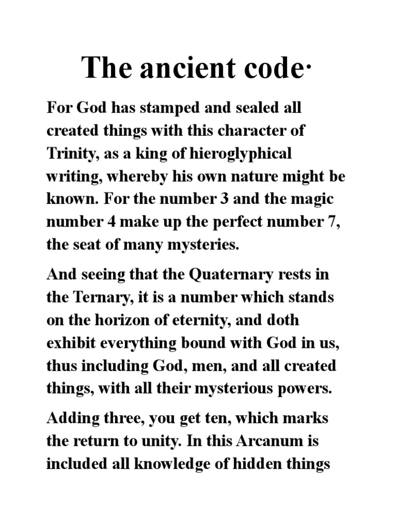 Mysteries of the Ancient Code | PDF | Religion & Spirituality