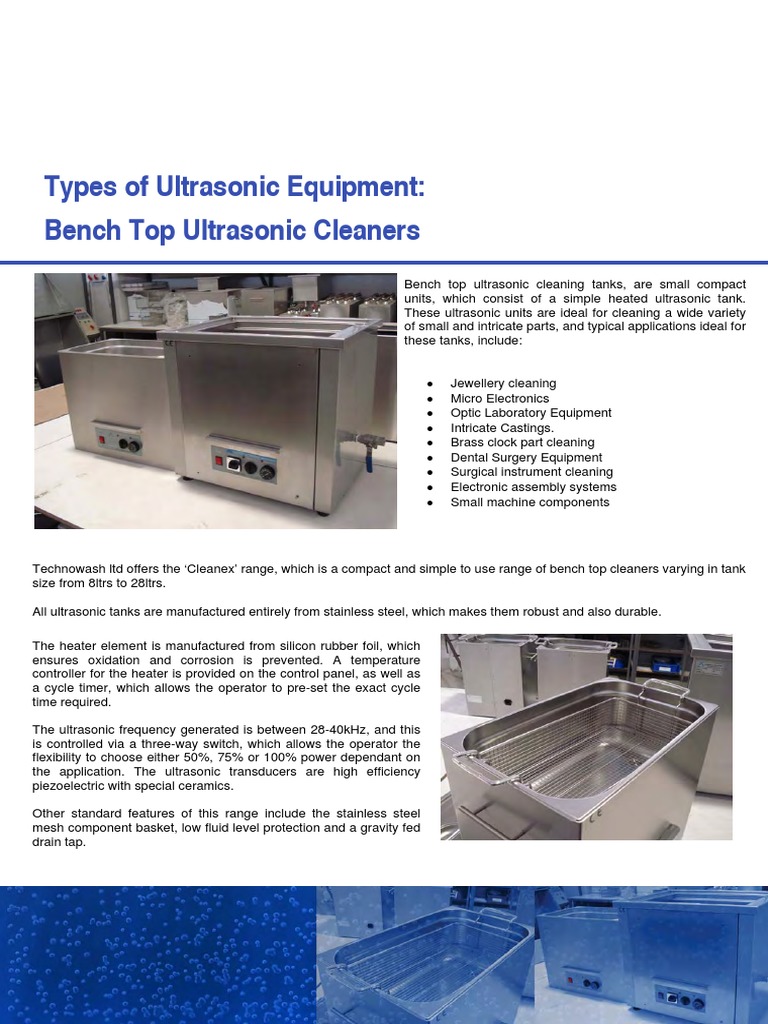Ultrasonic-Cleaning-Guide 6 | PDF | Ultrasound | Stainless Steel
