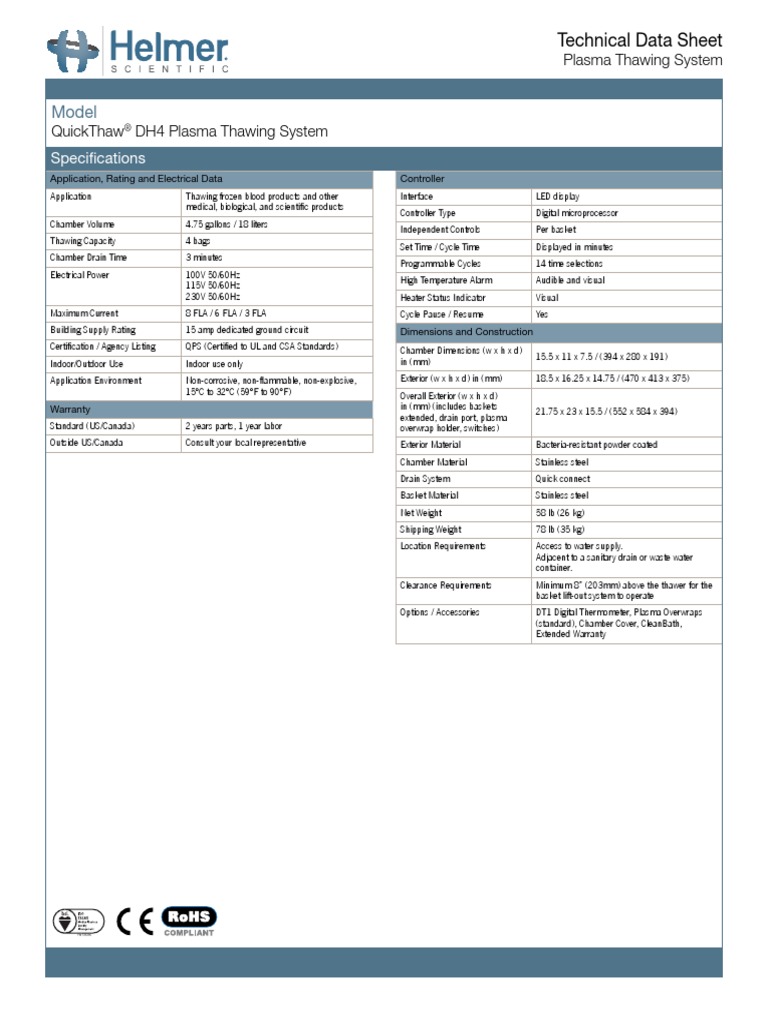 dh4 Technical Data Sheet 380382 1 | PDF | Electrical Engineering ...